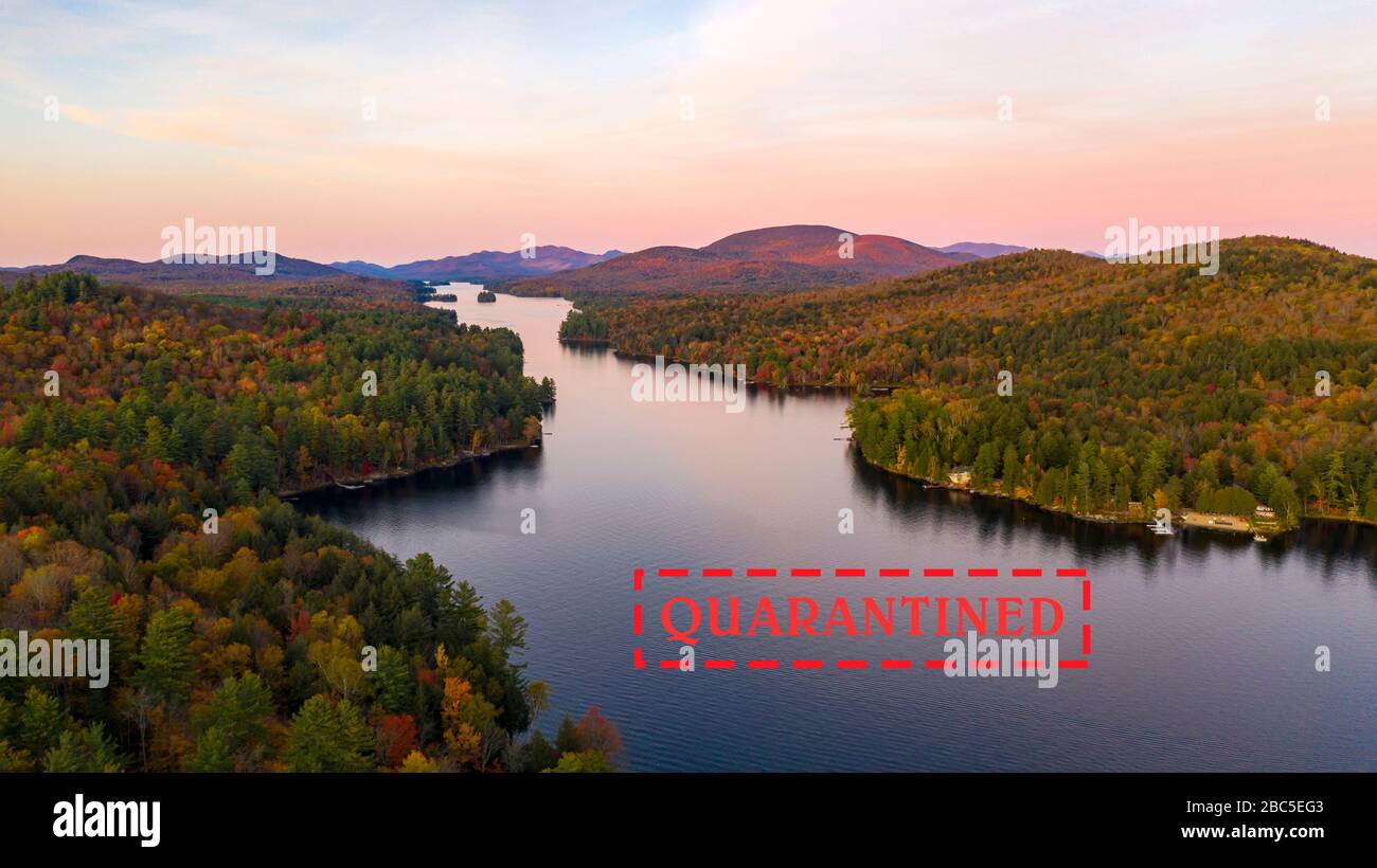 Adirondack mountains autumn car hi-res stock photography and images - Alamy