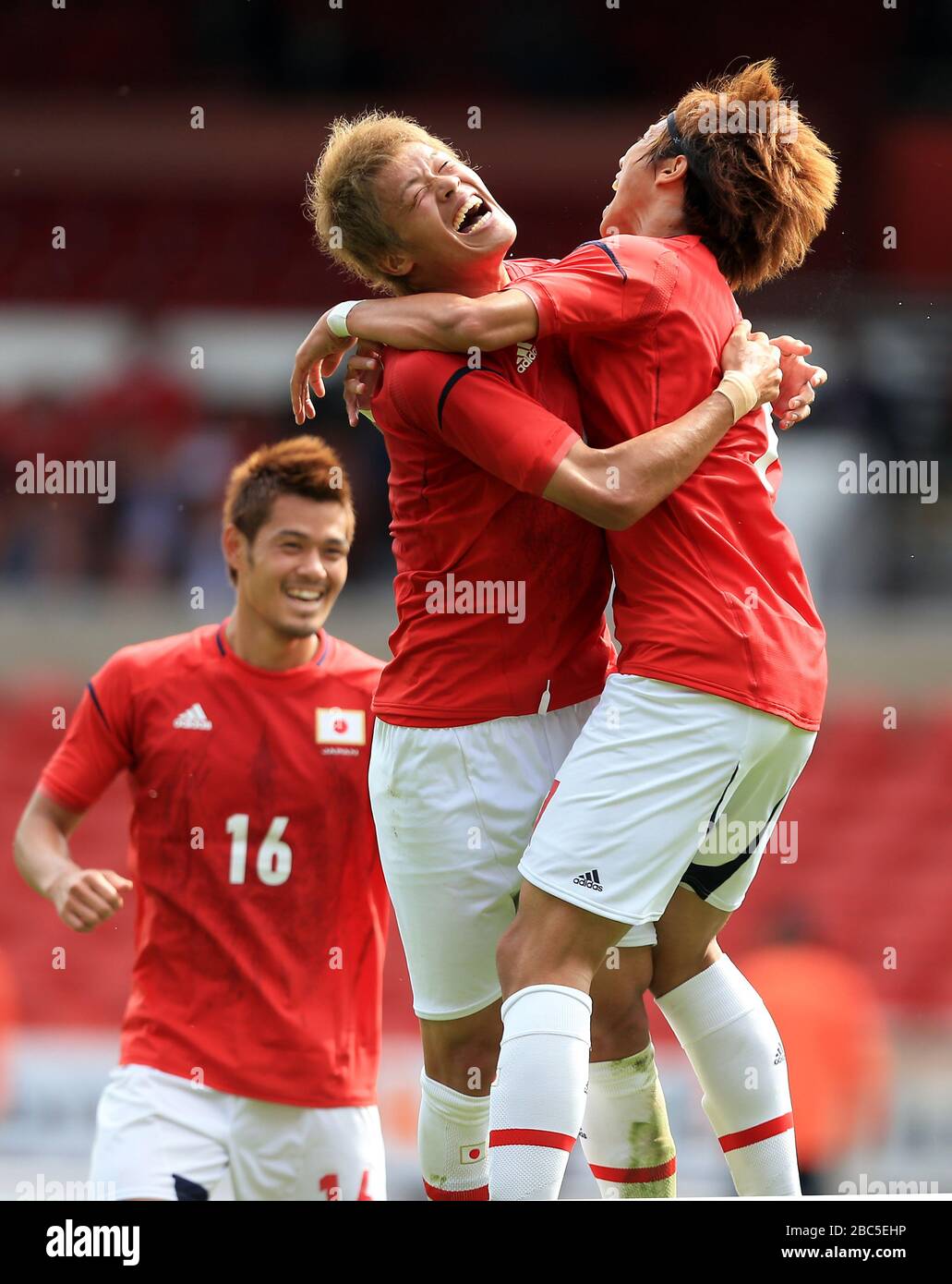 S hiroki sakai and keigo higashi celebrate hi-res stock photography and ...