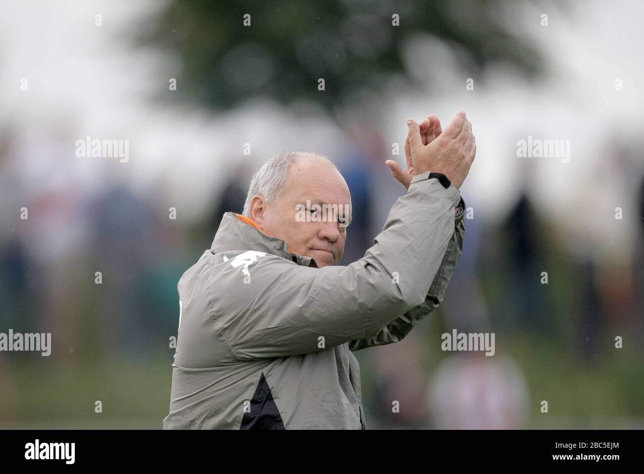 Fulham manager Martin Jol Stock Photo - Alamy