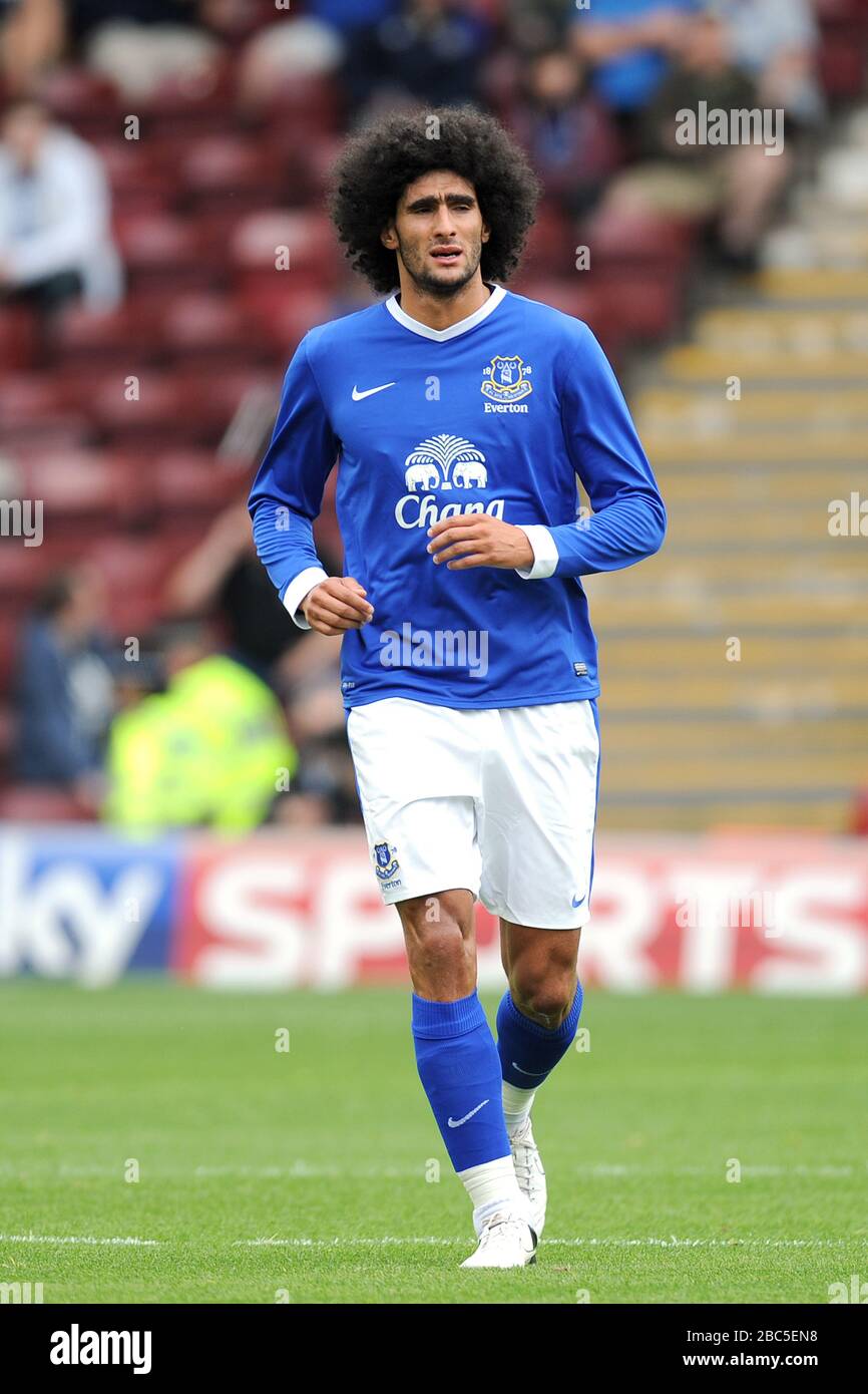 Marouane Fellaini, Everton Stock Photo - Alamy