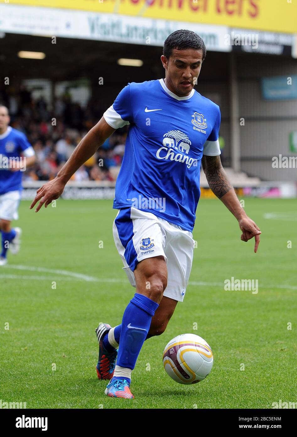 Tim Cahill, Everton Stock Photo - Alamy