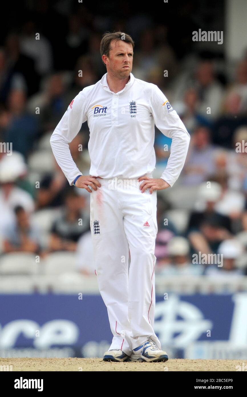 Graeme swann england hi-res stock photography and images - Alamy