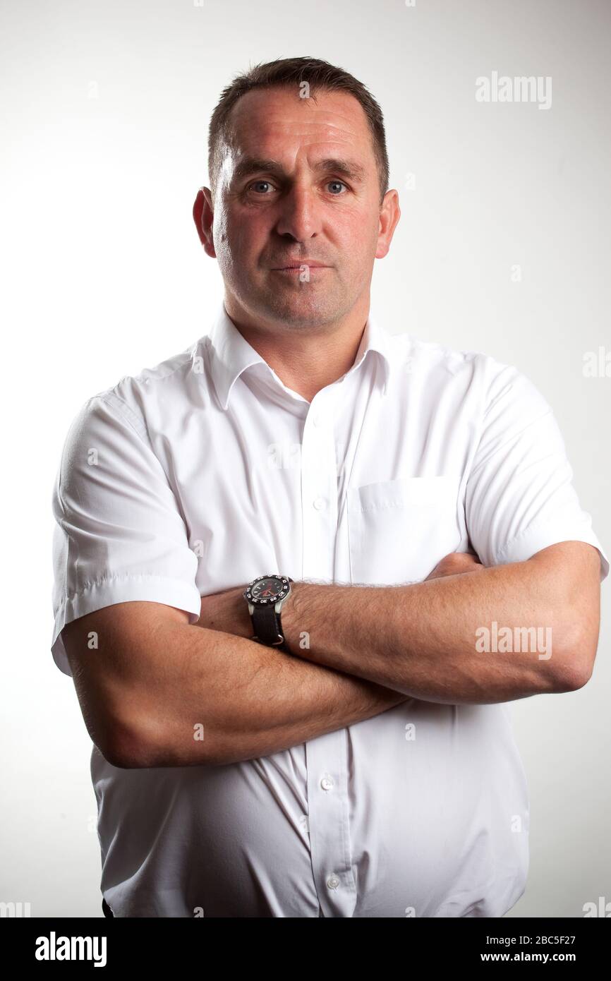 Gillingham manager Martin Allen Stock Photo - Alamy