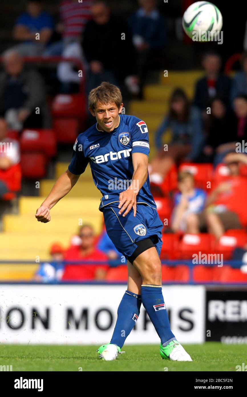 James Tarkowski, Oldham Athletic Stock Photo - Alamy