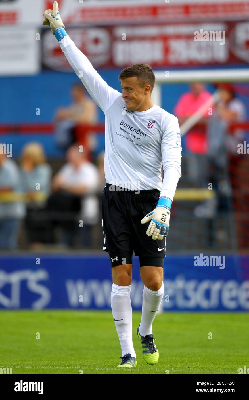 Michael Ingham, York City goalkeeper Stock Photo - Alamy