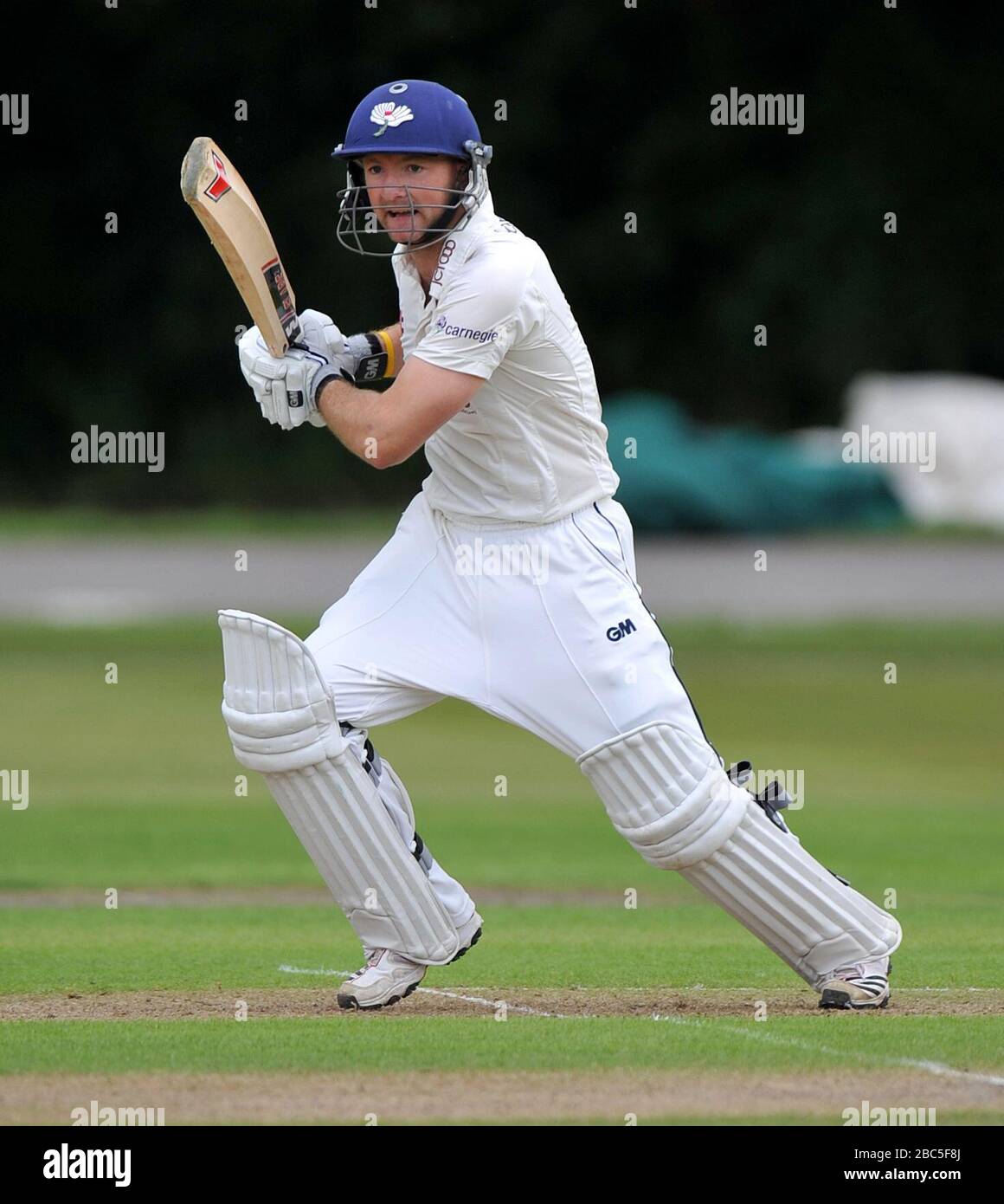 Yorkshire's Adam Lyth Stock Photo - Alamy