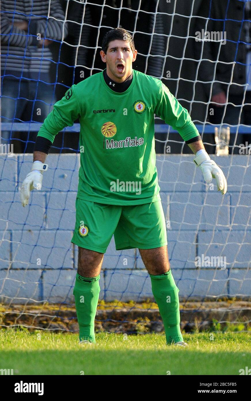 Crewe Alexandra's goalkeeper Alan Martin Stock Photo - Alamy