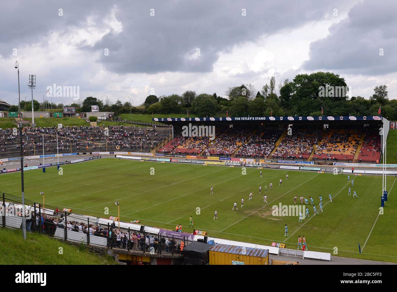 General view of Odsal Stadium, home of the Bradford Bulls Stock Photo ...