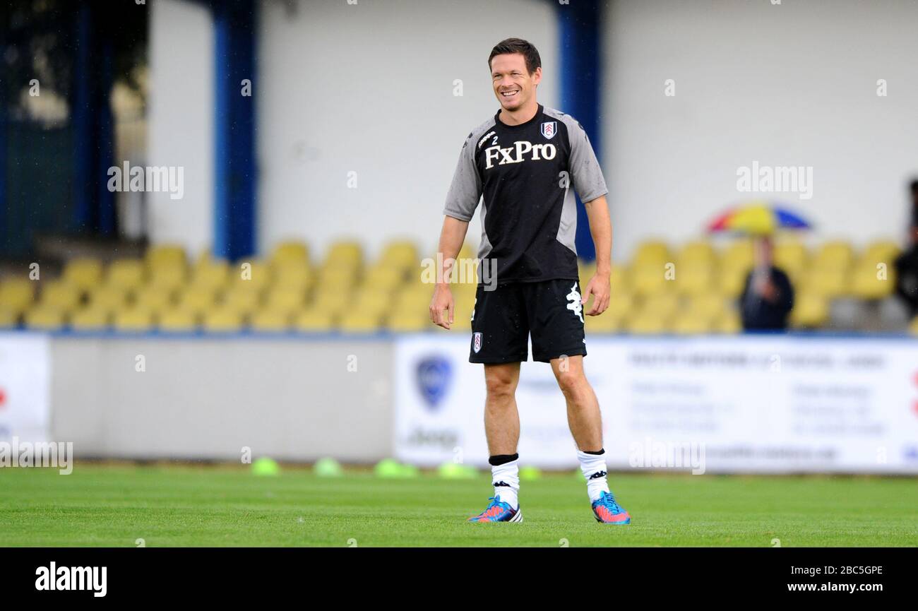 Sascha Riether, Fulham Stock Photo - Alamy