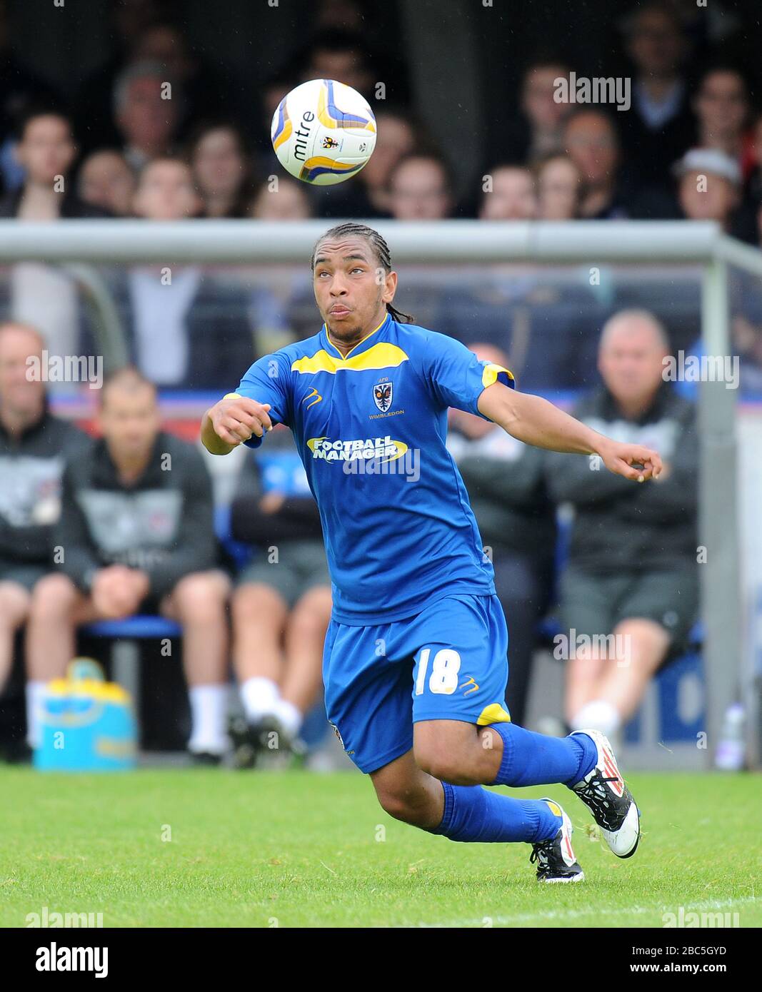AFC Wimbledon's Brendan Kiernan Stock Photo - Alamy