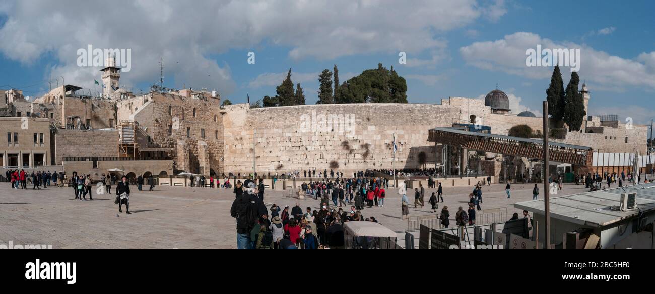 Entrance of temple mount jerusalem hi-res stock photography and images ...