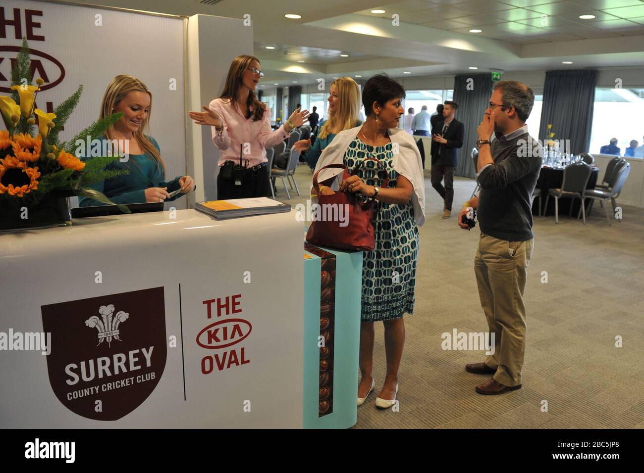General view of a reception area Stock Photo - Alamy