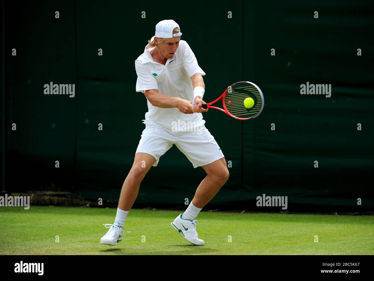 Australia's Luke Saville during his match against Romania's Stefan ...