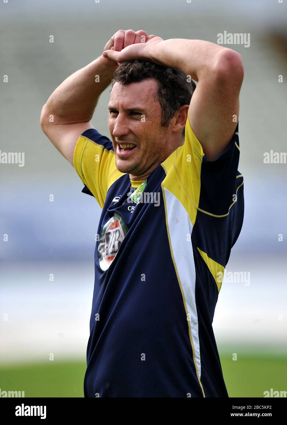Australia's David Hussey Stock Photo - Alamy