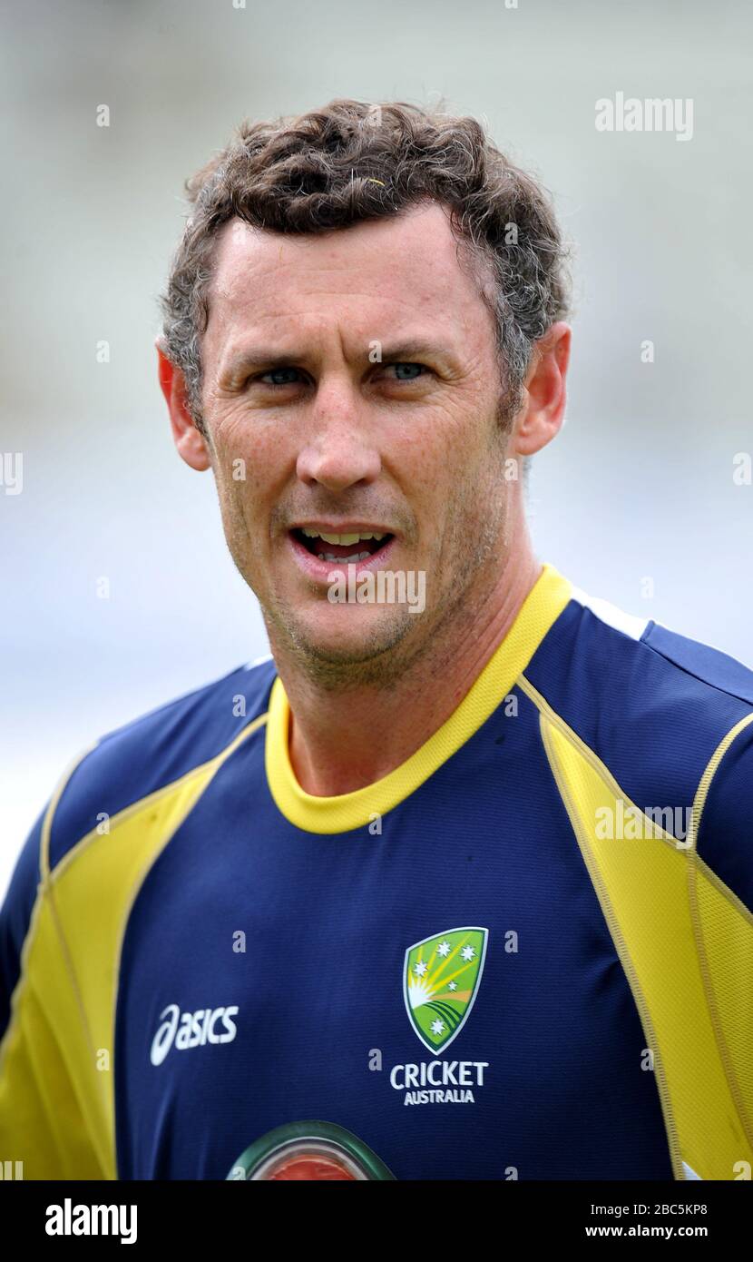 Australia's David Hussey Stock Photo - Alamy