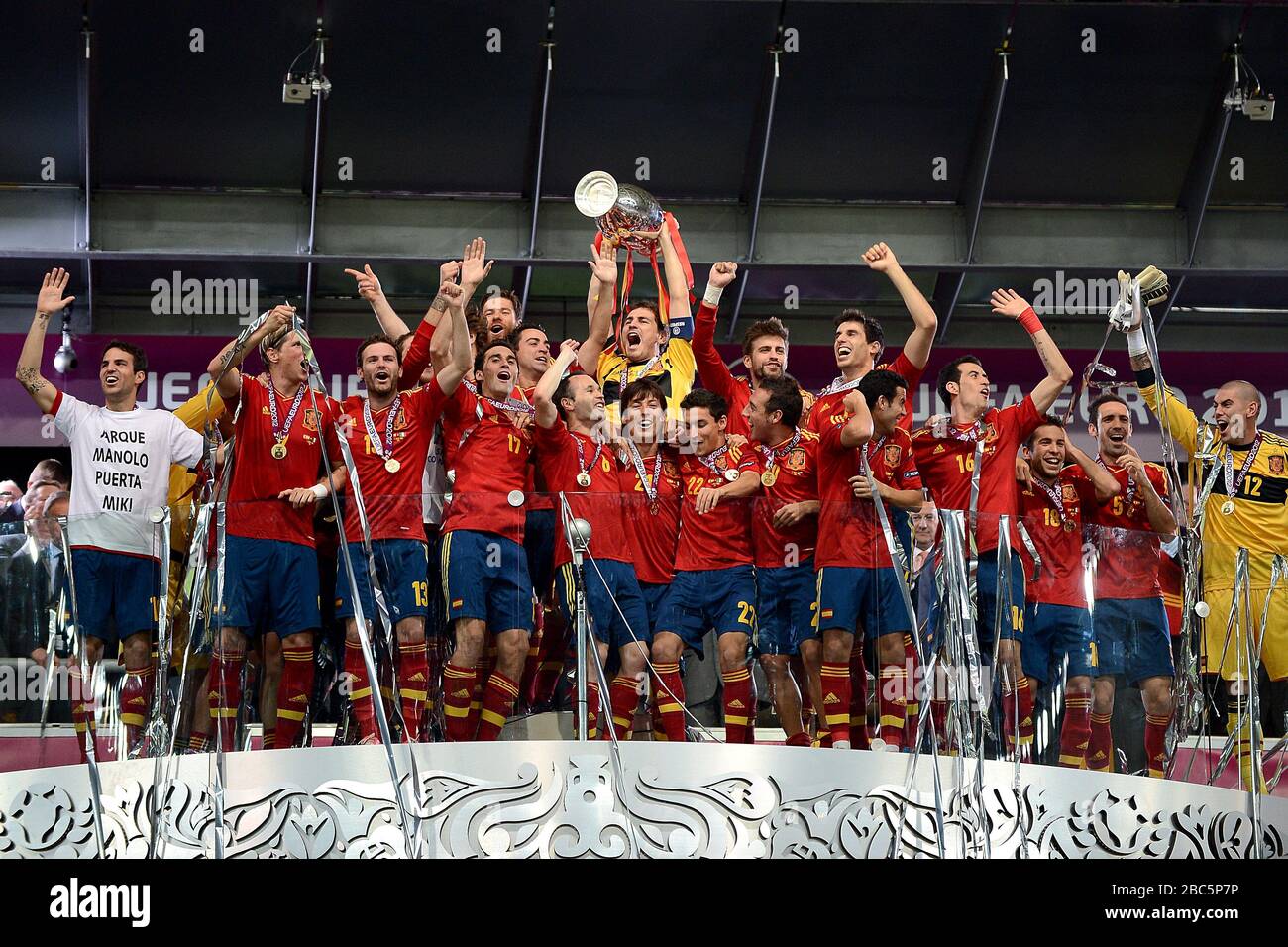 Uefa european championship trophy hi-res stock photography and images ...