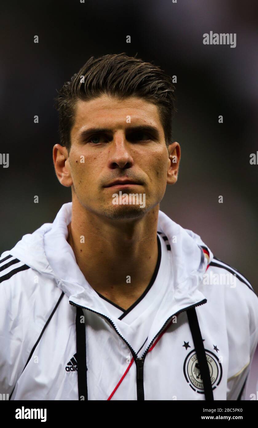 Germany's Mario Gomez Stock Photo - Alamy