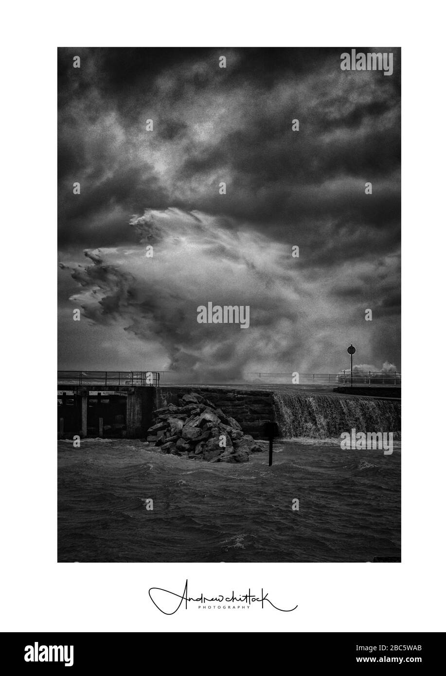 Storm sea winter Cut Out Stock Images & Pictures - Alamy