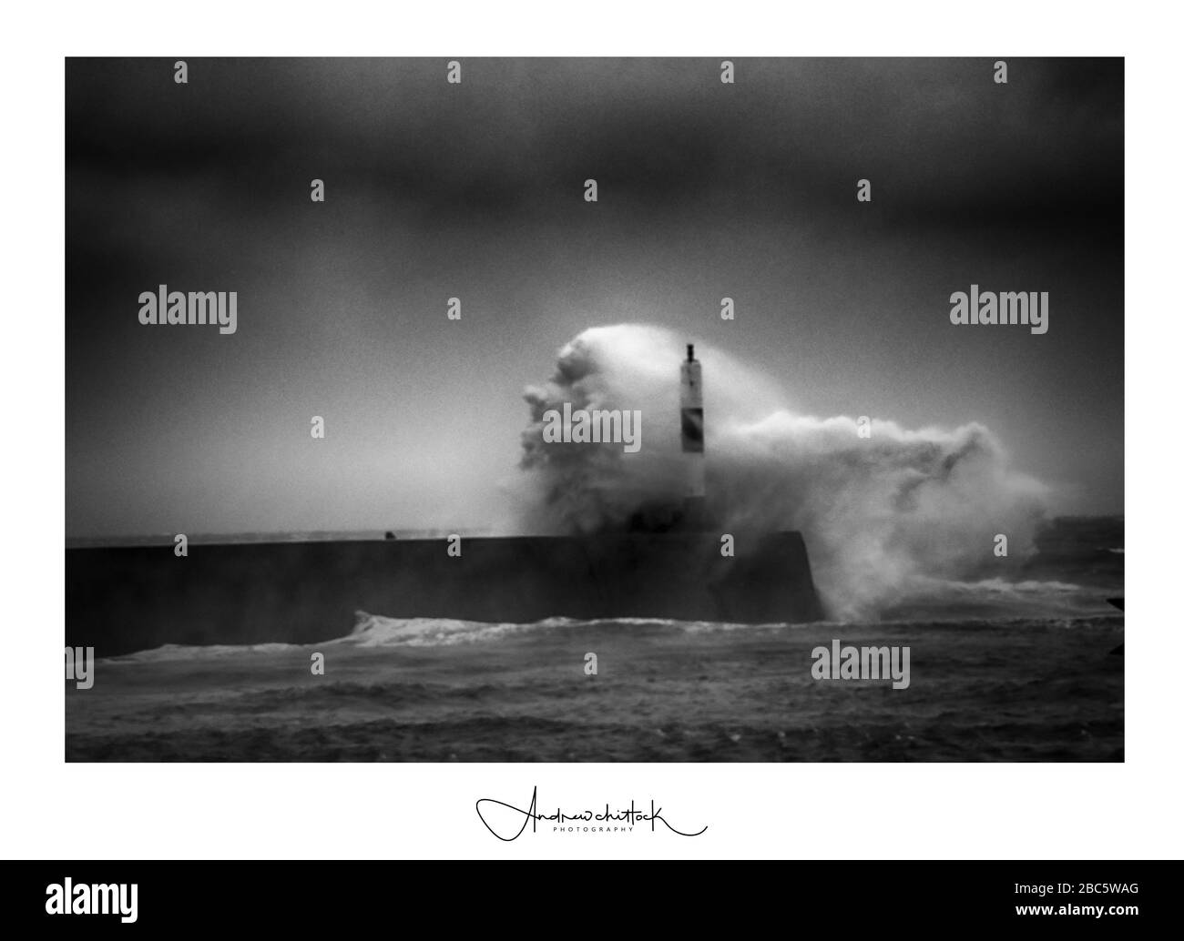 Storm sea winter Cut Out Stock Images & Pictures - Alamy