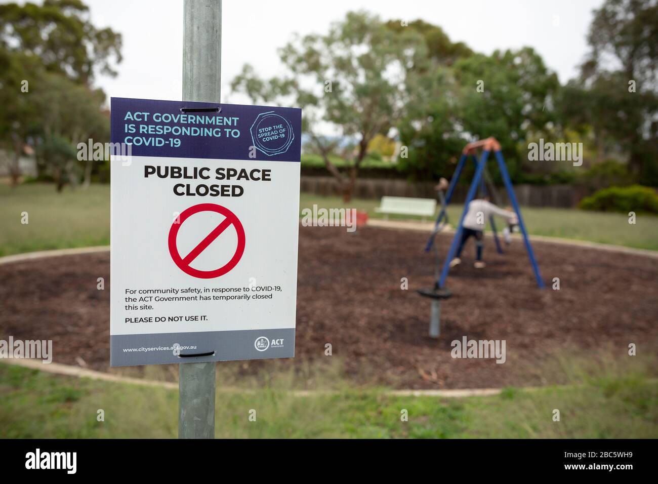 Father with child breaking rules Stock Photo - Alamy