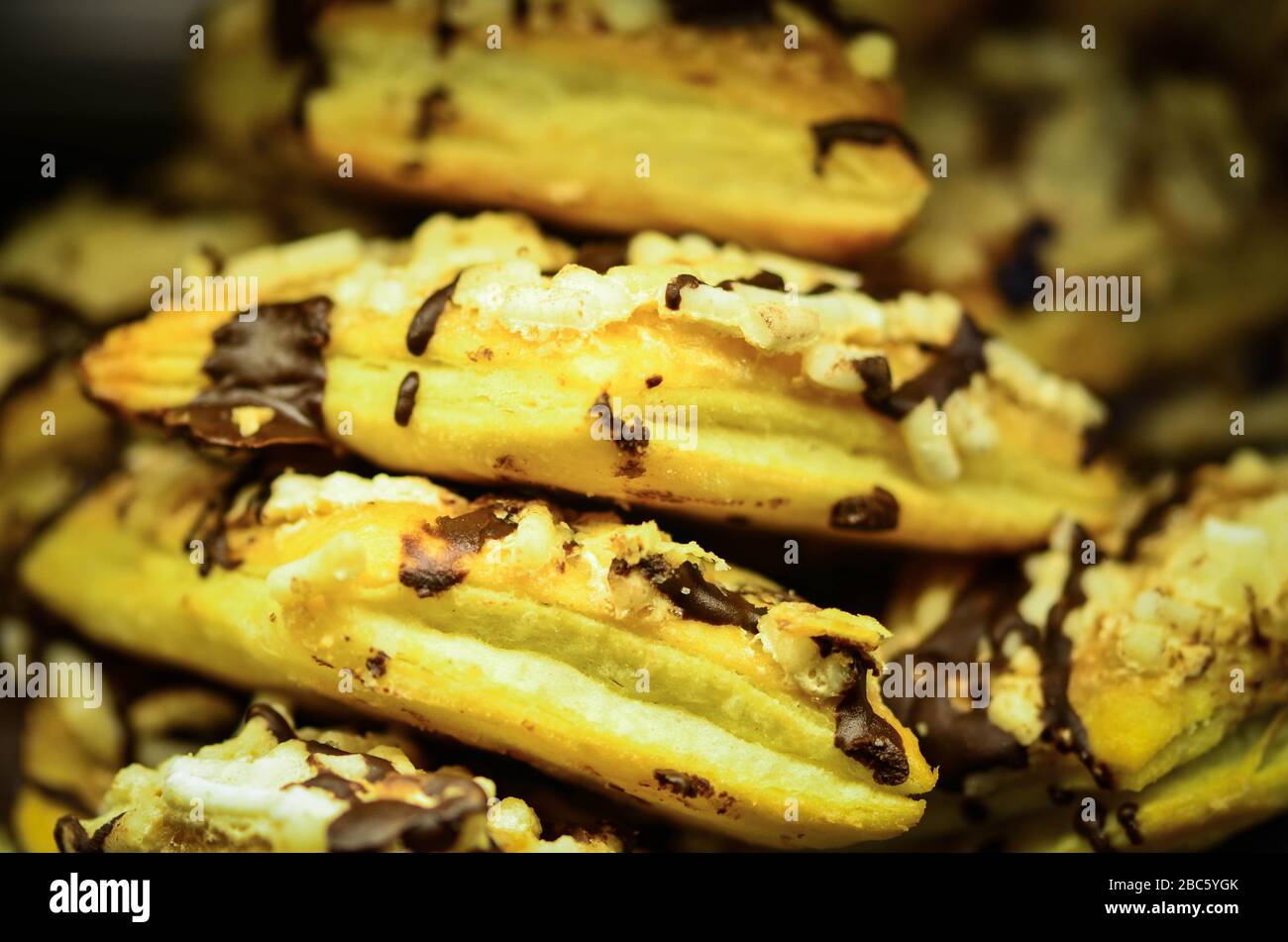 delicious italian pastry & mini cakes Stock Photo - Alamy