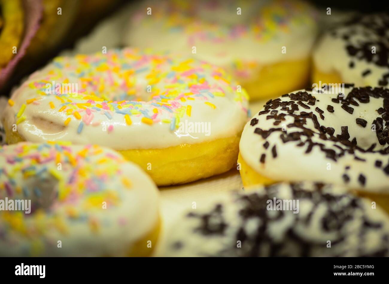 delicious italian pastry & mini cakes Stock Photo - Alamy