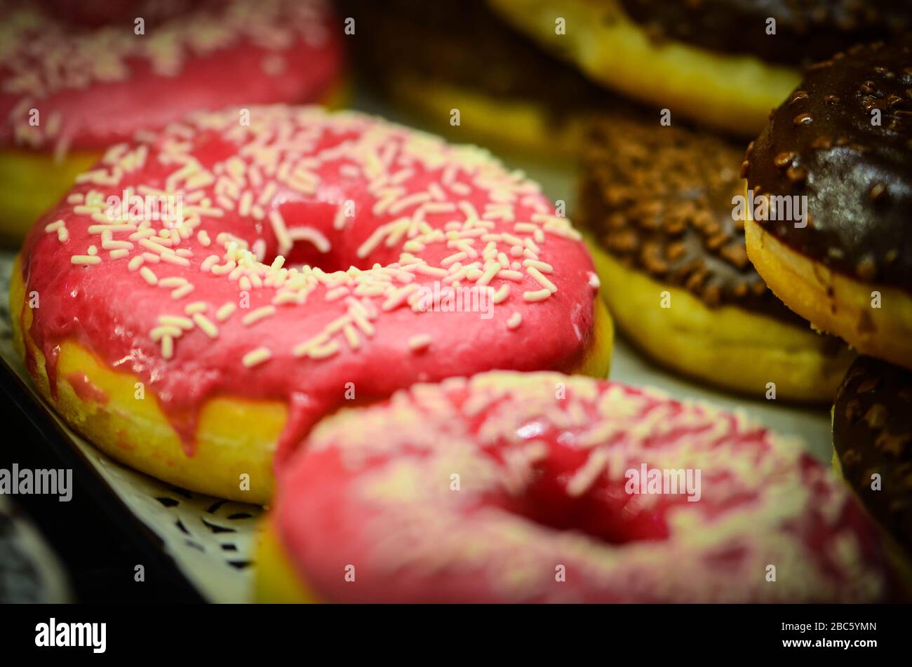 delicious italian pastry & mini cakes Stock Photo - Alamy