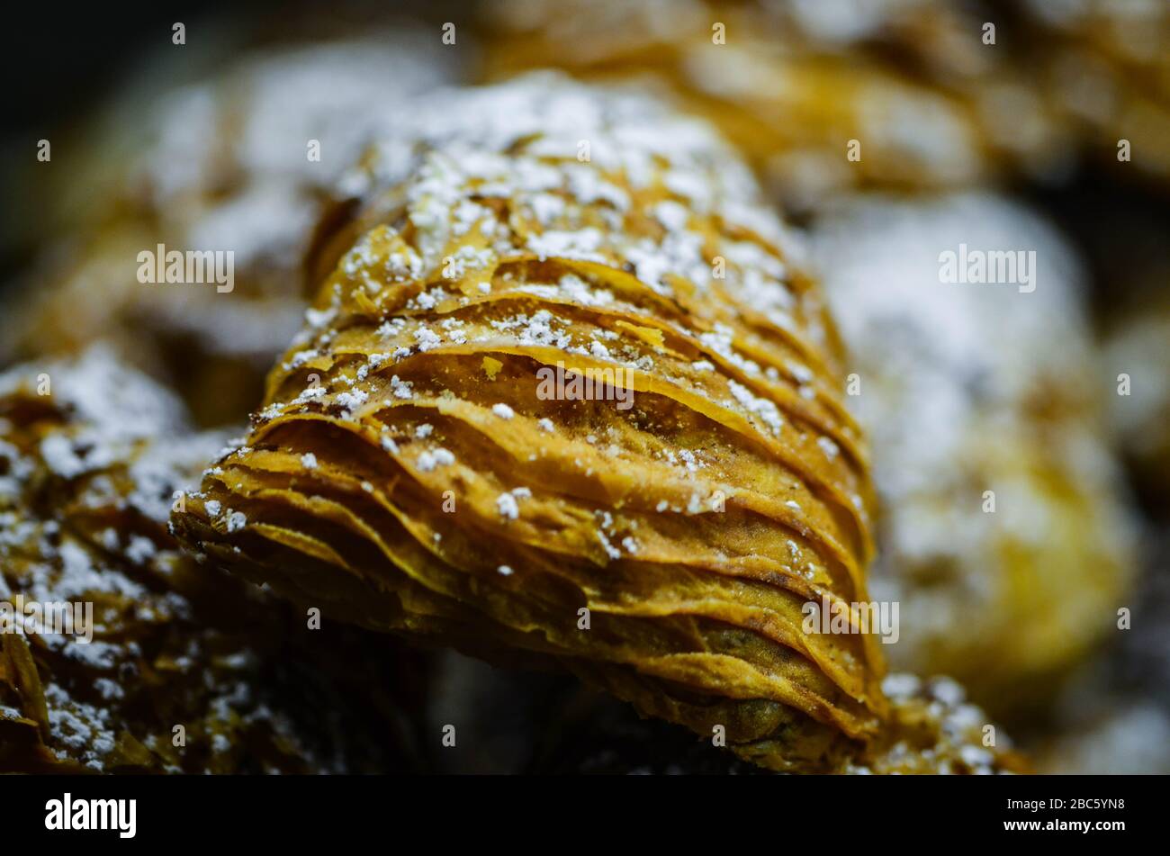 delicious italian pastry & mini cakes Stock Photo - Alamy
