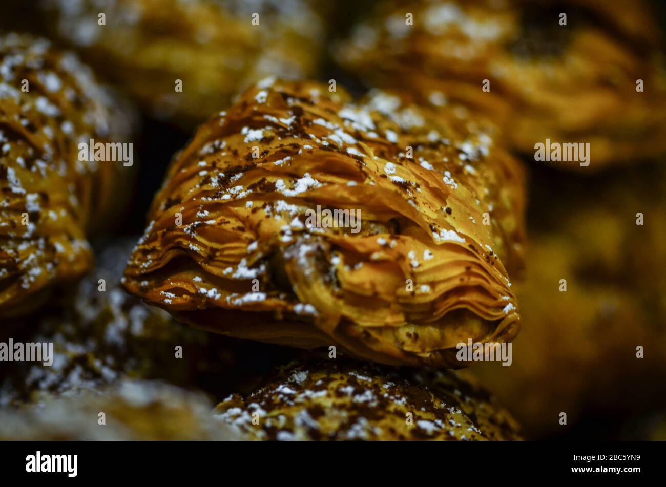 delicious italian pastry & mini cakes Stock Photo - Alamy