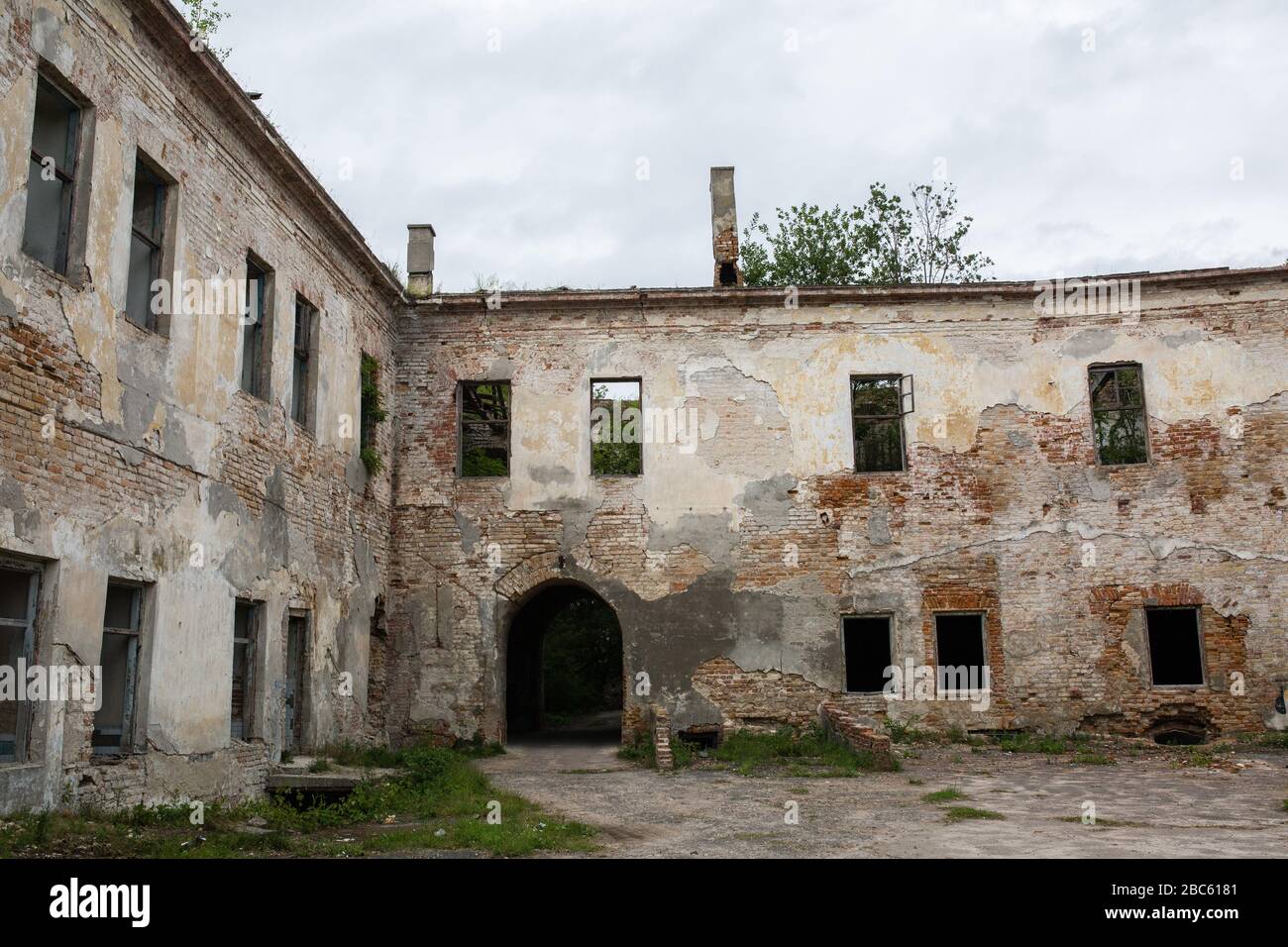 Ruins of old Klevan castle built in 15th century Prince Michael ...