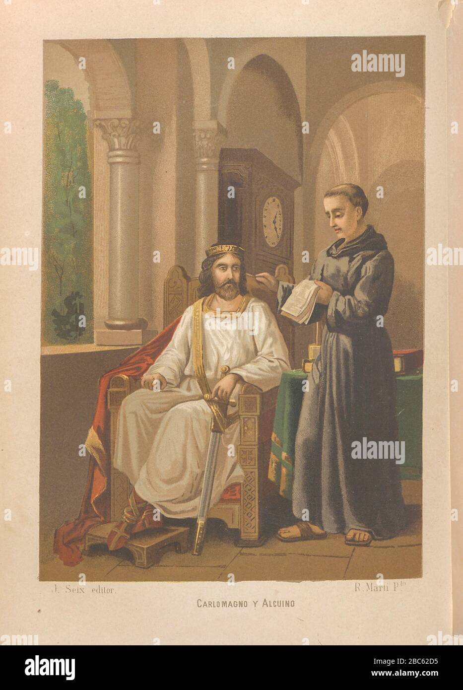 Alcuin hi-res stock photography and images - Alamy