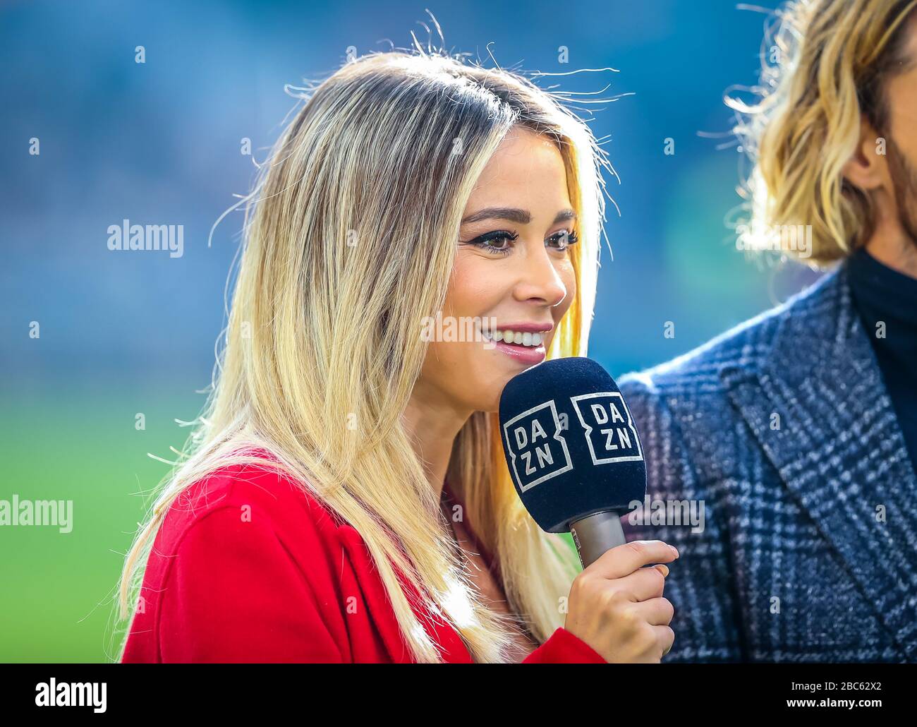 Diletta Leotta DAZN during soccer season 2019/20 symbolic images ...