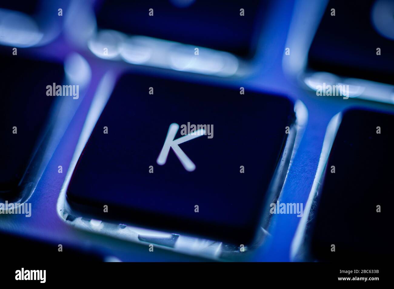 K keyboard hi-res stock photography and images - Alamy