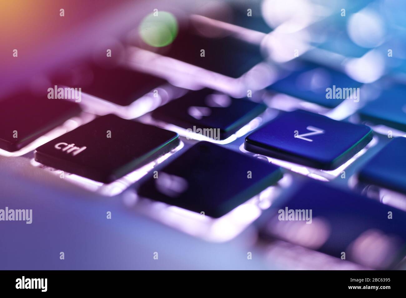 Undo button key combo shortcut, control Z on computer keyboard close up ... Undo button key combo shortcut, control Z on computer keyboard close up ...