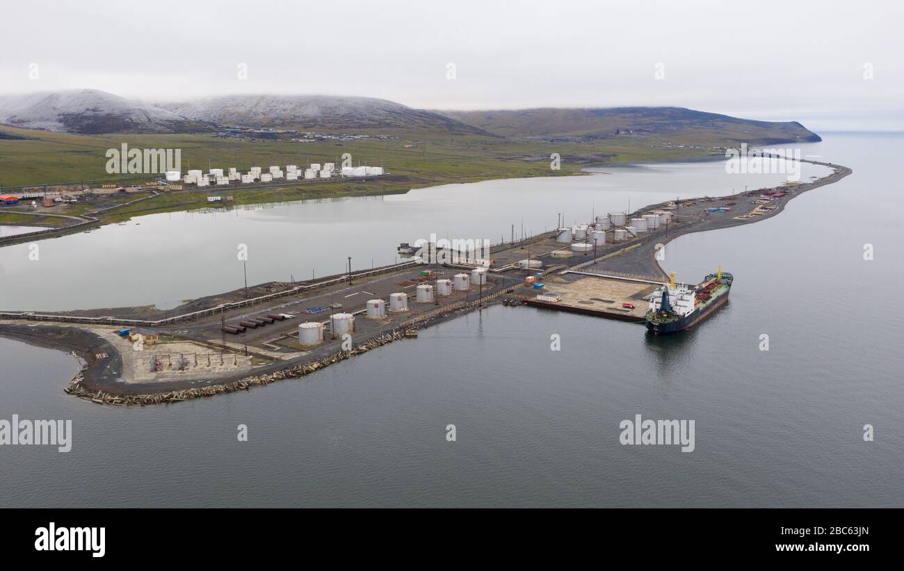 Pevek port hi-res stock photography and images - Alamy