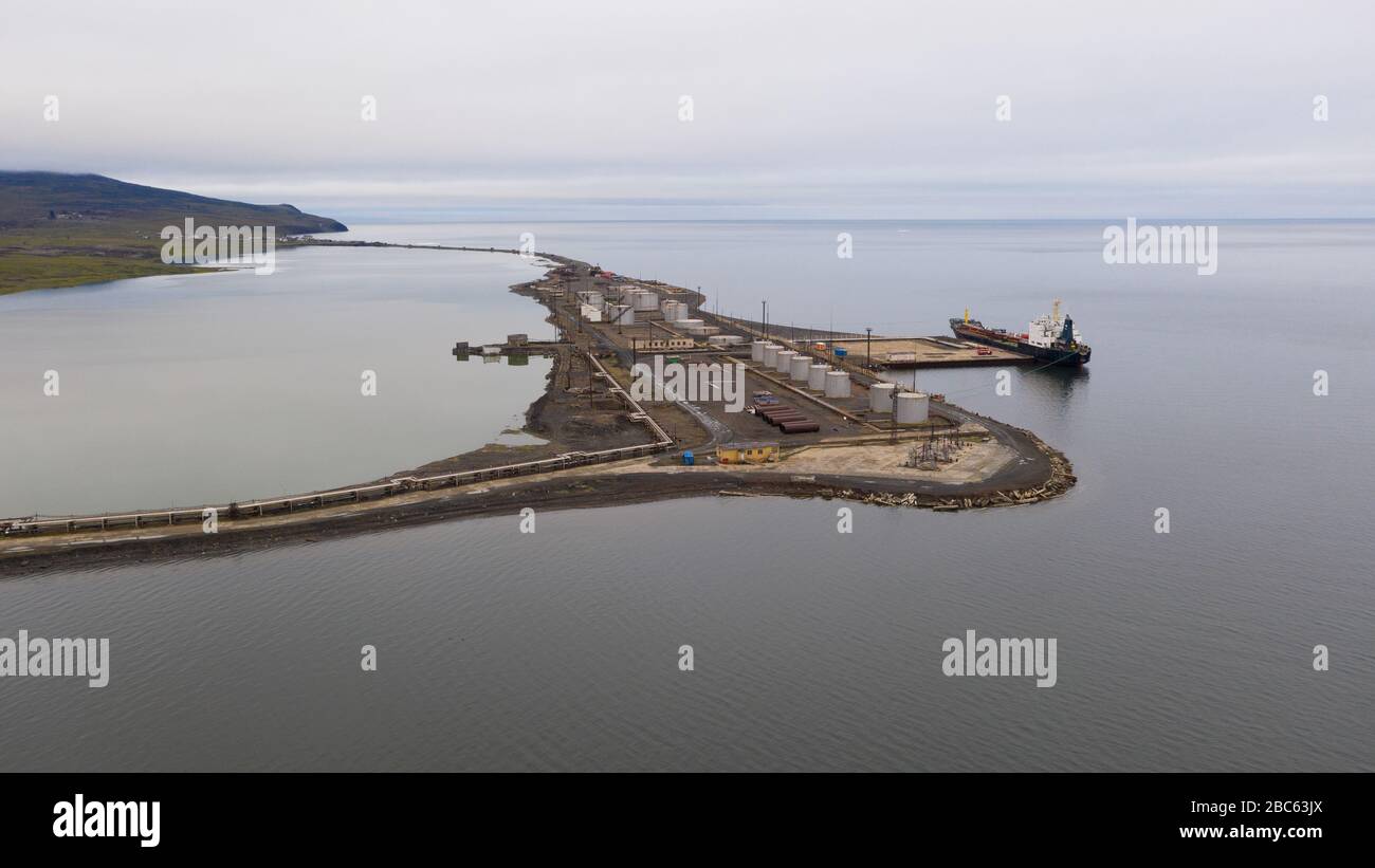 Pevek port hi-res stock photography and images - Alamy