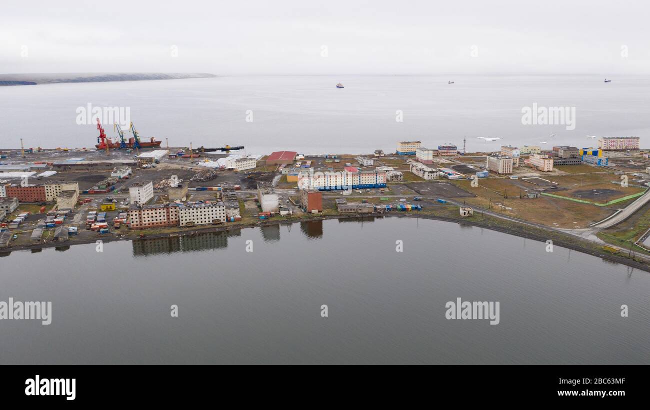 Pevek port hi-res stock photography and images - Alamy