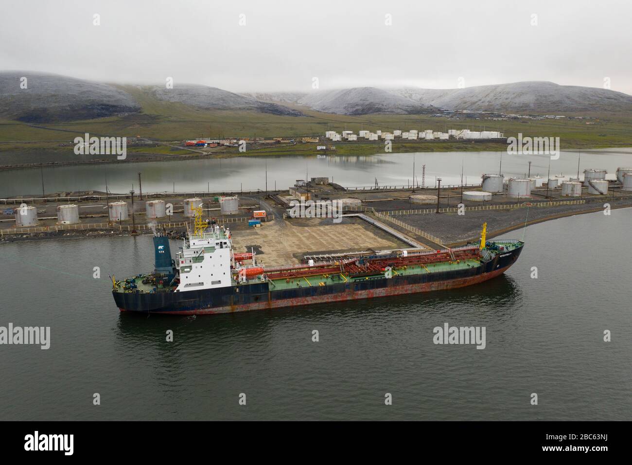 Pevek port hi-res stock photography and images - Alamy