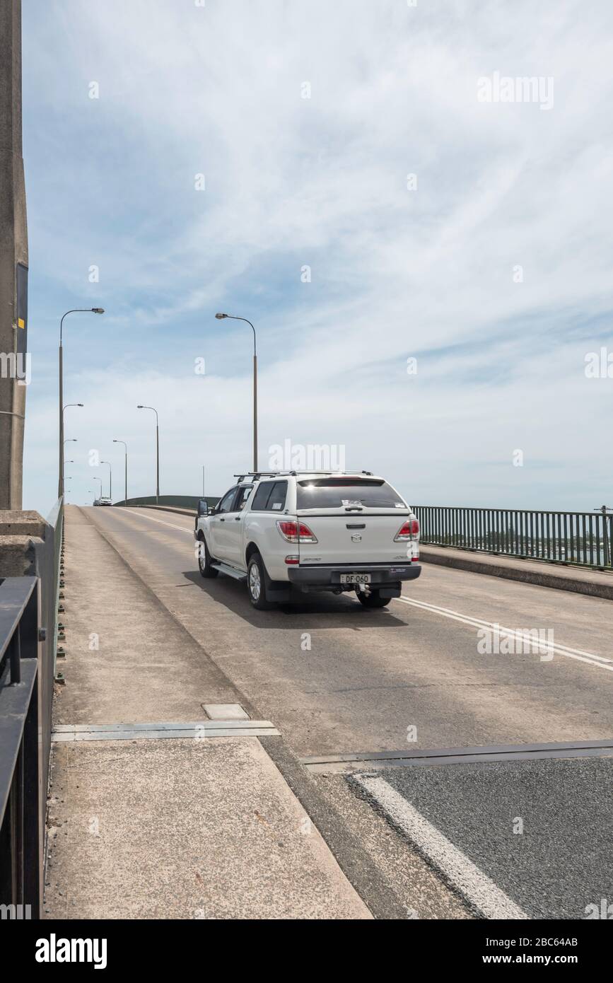The Singing Bridge that joins the coastal towns of Tea Gardens and ...