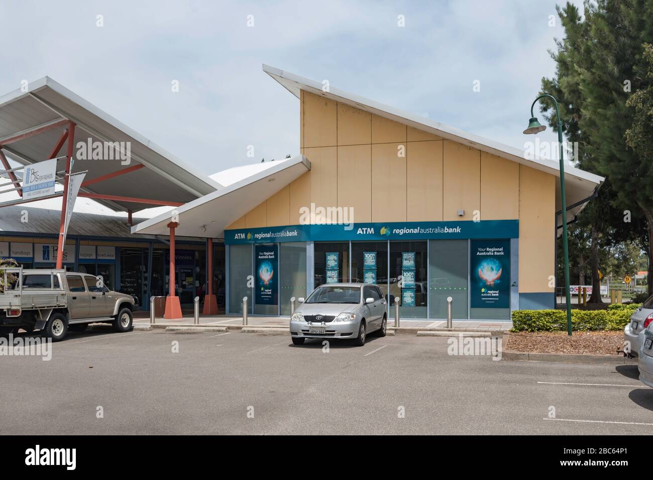 The Tea Gardens branch of the Regional Australia Bank, a small state ...