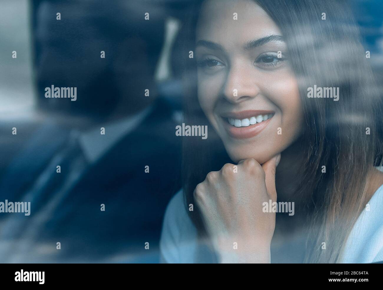 thoughtful business woman sitting in car backseat Stock Photo - Alamy thoughtful business woman sitting in car backseat Stock Photo - Alamy
