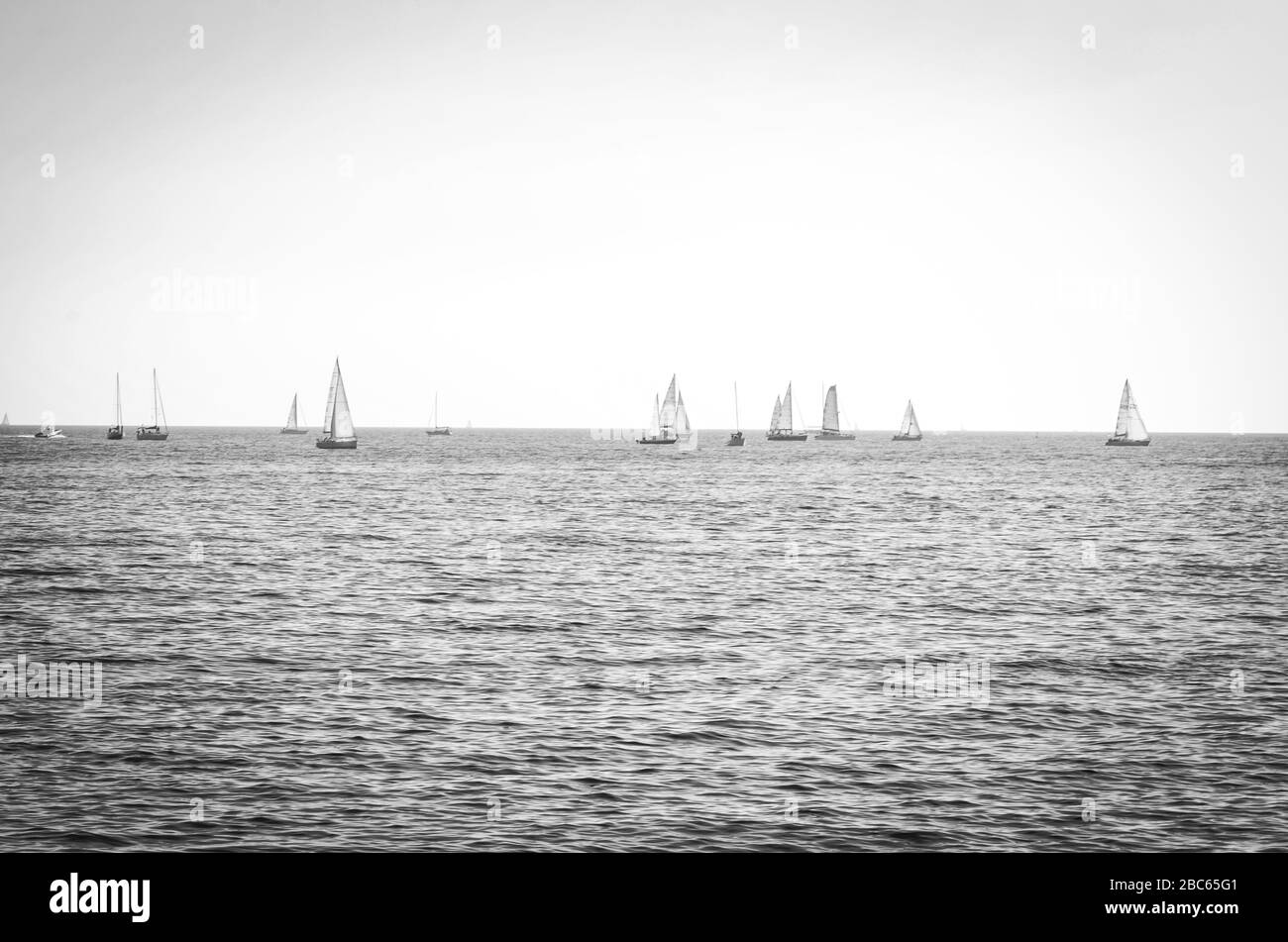 old harbour close up view - fishing ned, fishing boats & seaside view ...