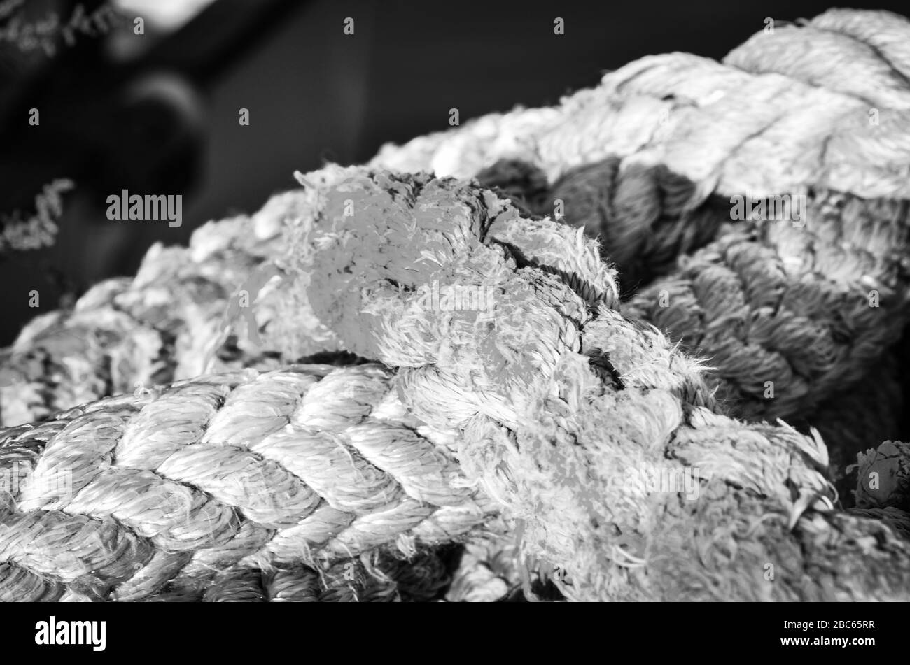 old harbour close up view - fishing ned, fishing boats & seaside view ...