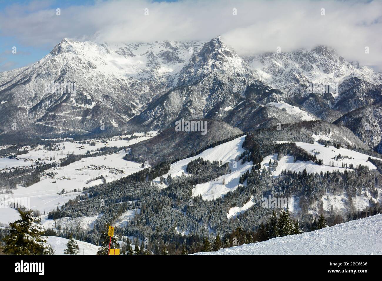 Austria, winter in Tyrol Stock Photo - Alamy