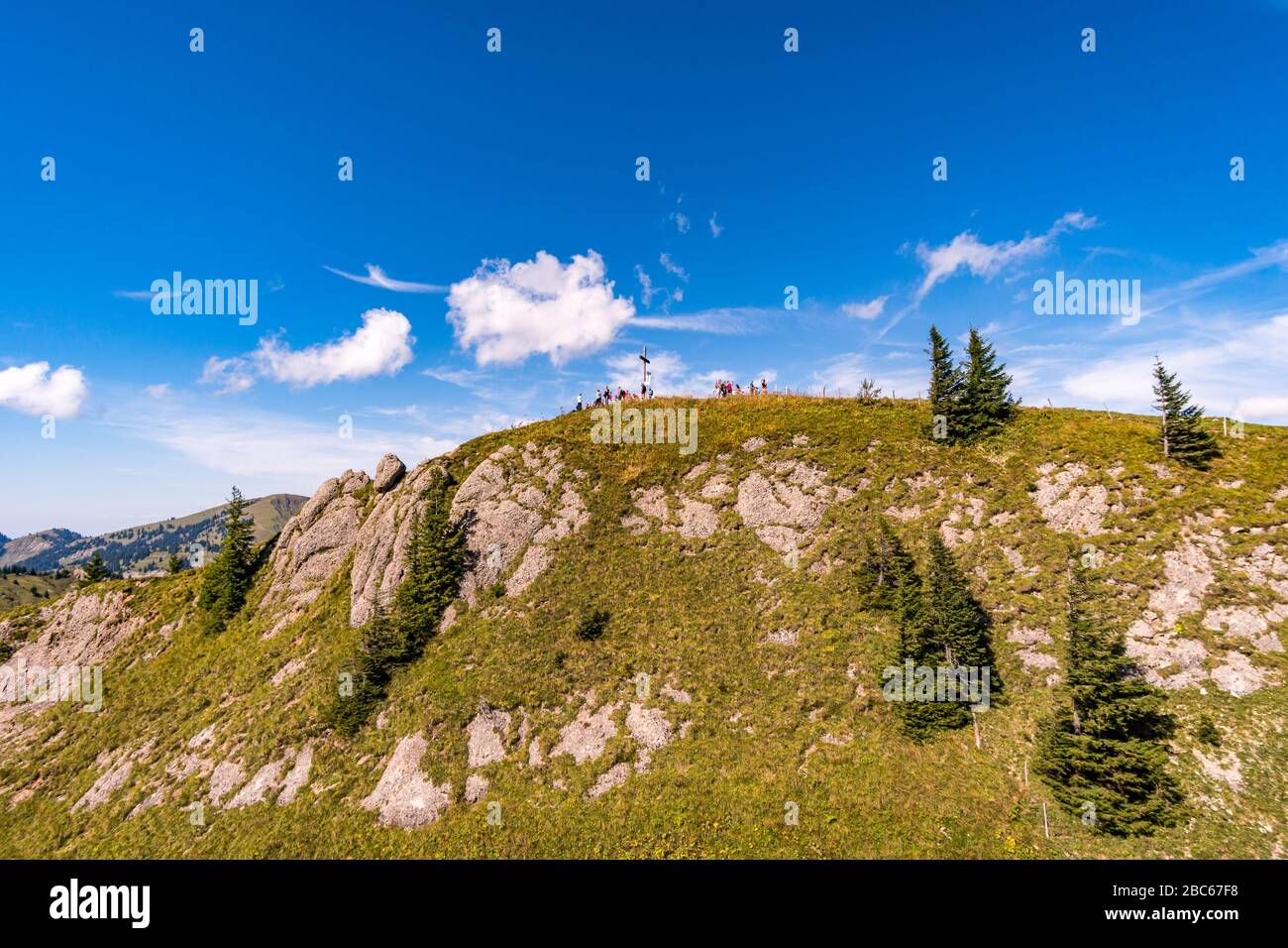 Fantastic hike at Balderschwang in the Allgau Stock Photo - Alamy