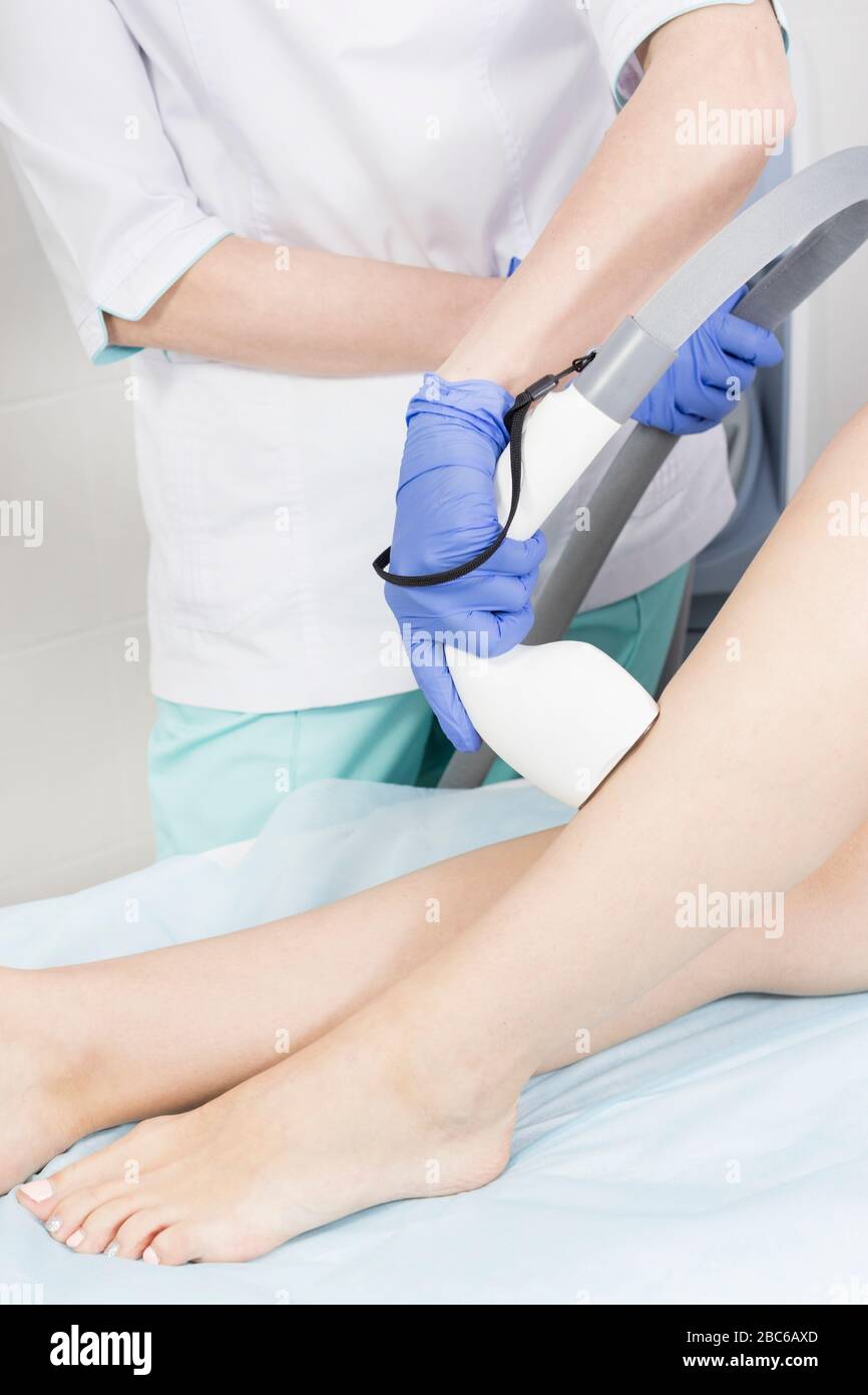 The procedure for depilation of female parts of the body with a laser ...
