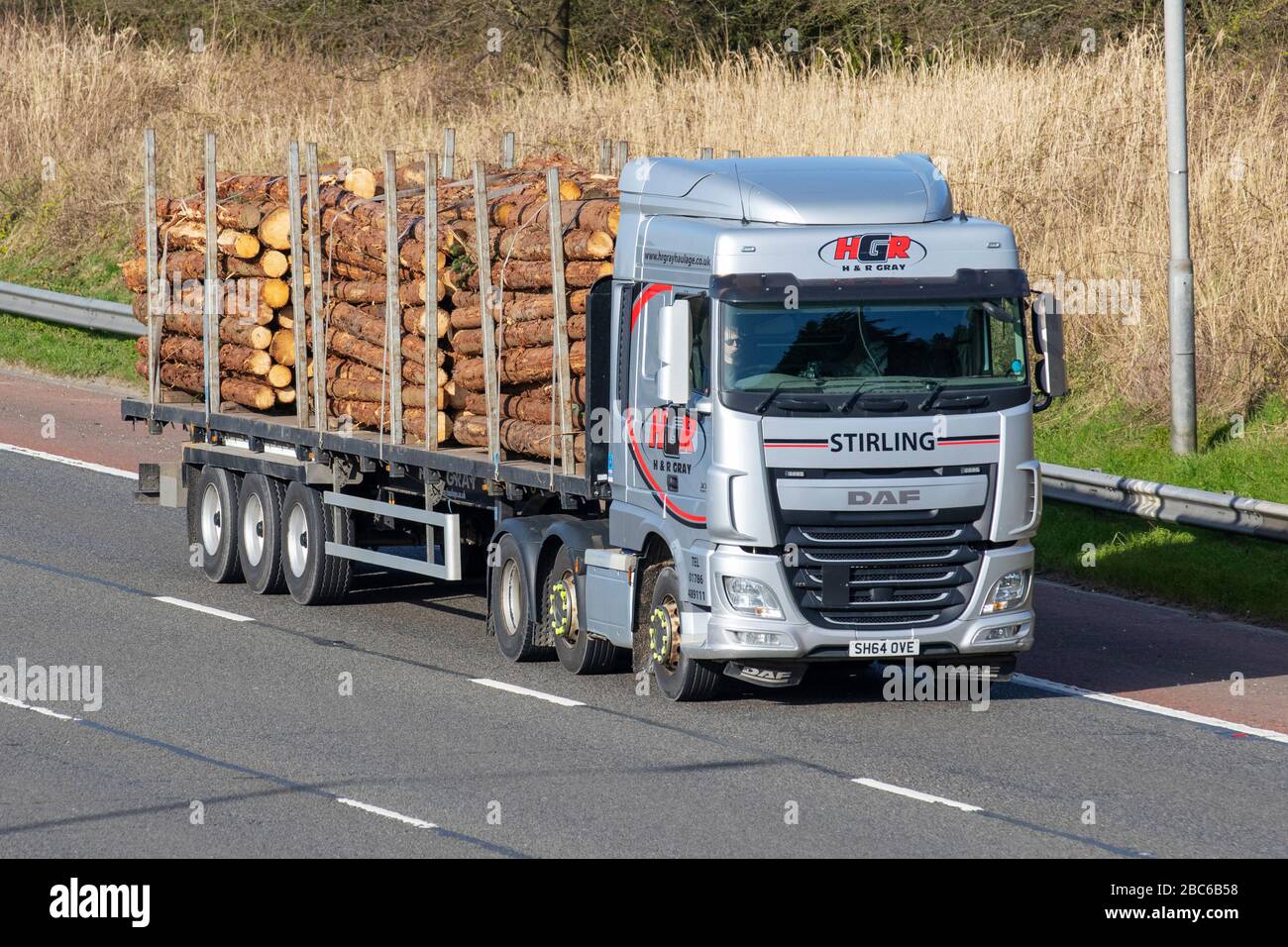 H&R Grey Timber Haulage delivery trucks, lorry, transportation, truck ...