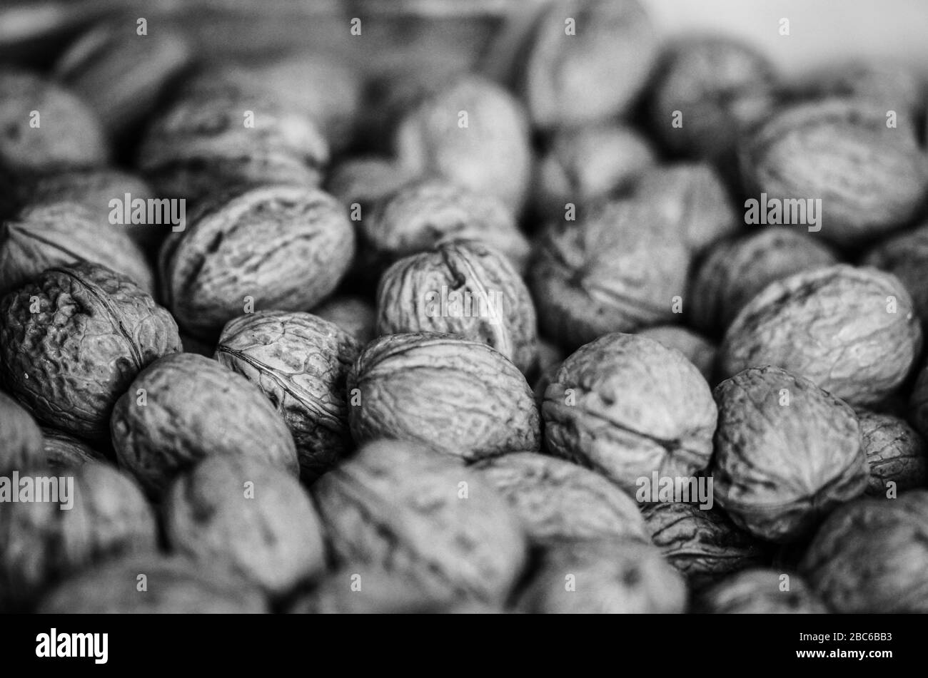 natural full nuts close up view Stock Photo - Alamy