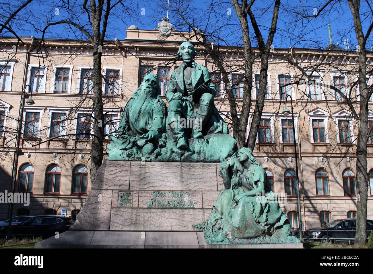 "Elias Lönnrot" by Emil Wikström, Helsinki, Finland Stock Photo - Alamy