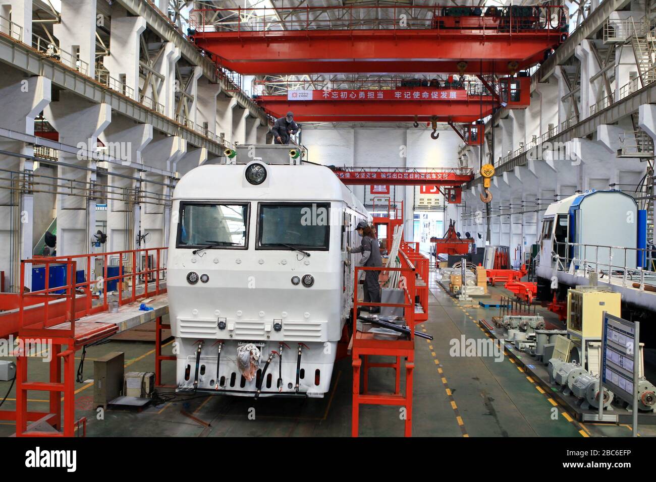 Chinese built locomotive hi-res stock photography and images - Alamy
